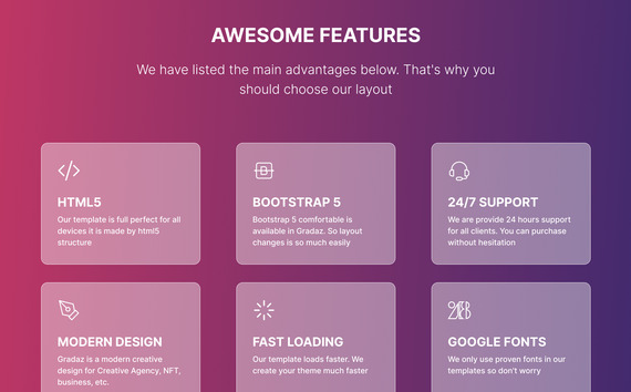 SkyFit - Bootstrap Html 5 Fitness Template #242829