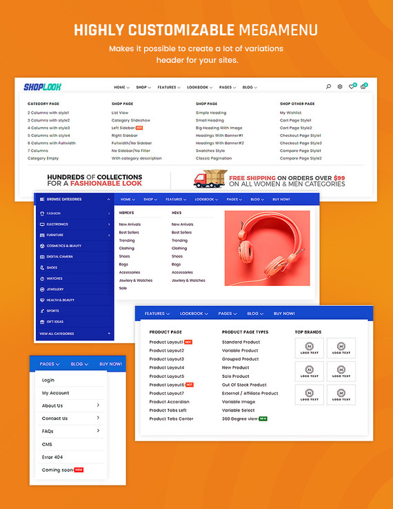 Shoplook - Multipurpose eCommerce Bootstrap5 Html Template #274342