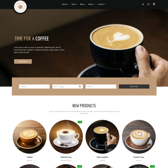Coffee House - The Elementor Coffee WordPress Theme #223103