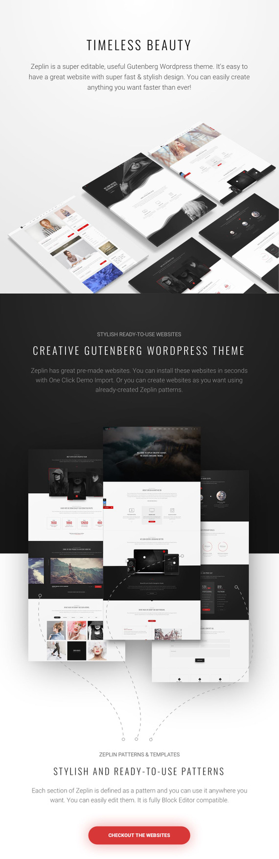 Zeplin - Creative & Modern Multipurpose Gutenberg WordPress Theme #336931