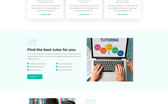 Dreamhub - Online Education Tutoring HTML5 Template #359670