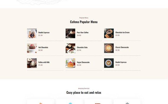 Dreamhub-Coffee-Shop HTML5 Template #331071