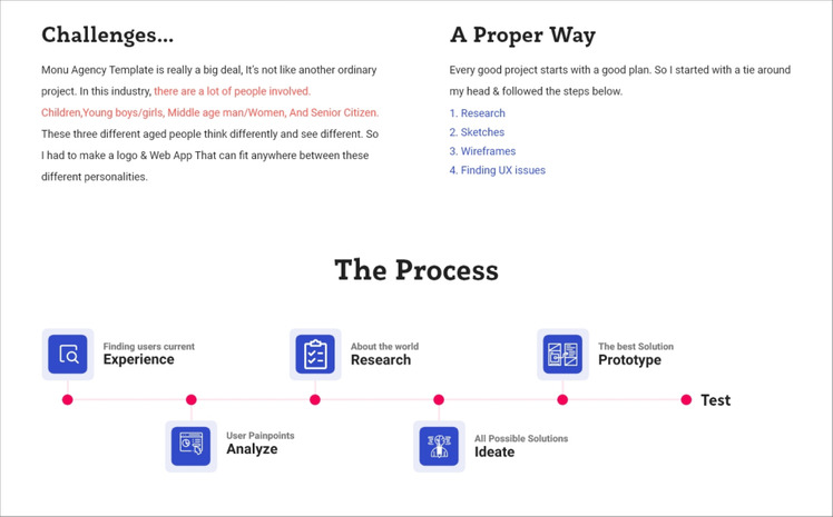 Manu Business Agency HTML Website template #176317