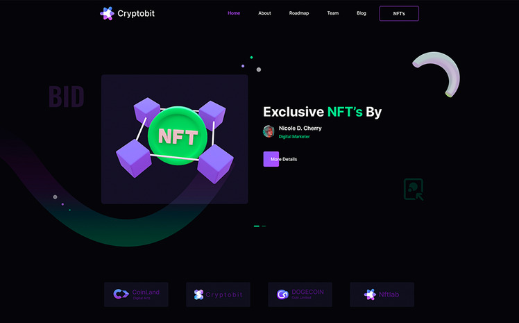 Cryptobit - Financial Technology & Crypto Currency WordPress Theme #313063