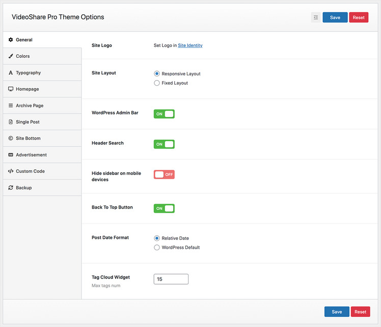 VideoShare Pro - WordPress Video Theme #319162