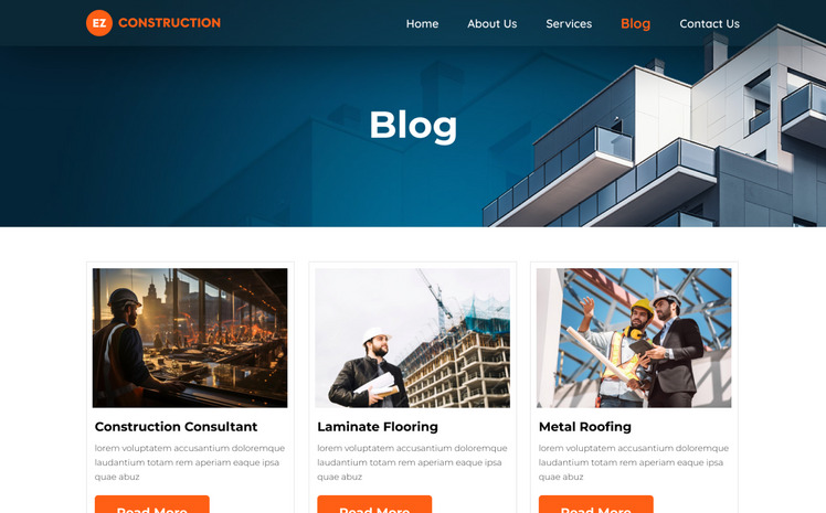 EZ-Construction: A Dynamic WordPress Theme for Revolutionizing Your Construction Business #423310