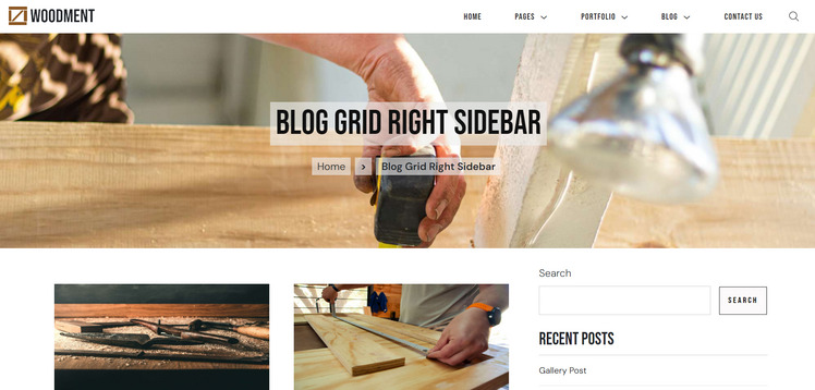 Woodment - Carpenter And Wood Manufacturing Wordpress Theme #397660