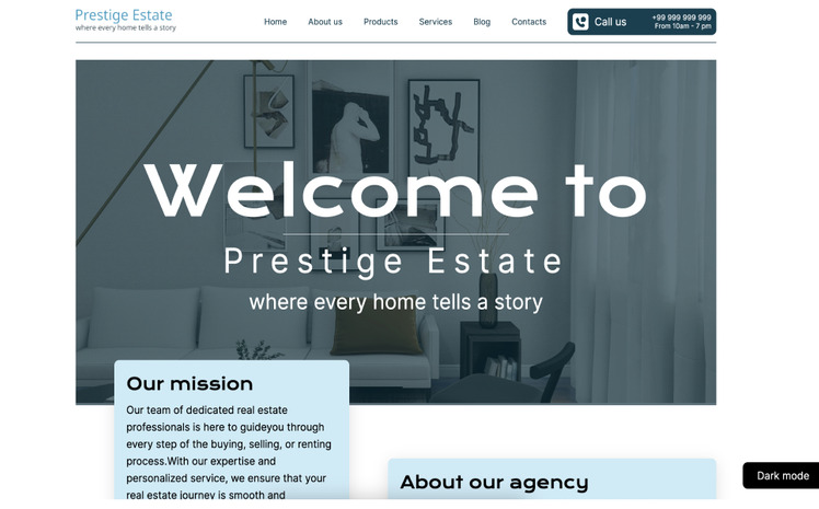 Prestige - Real estate agency #429608