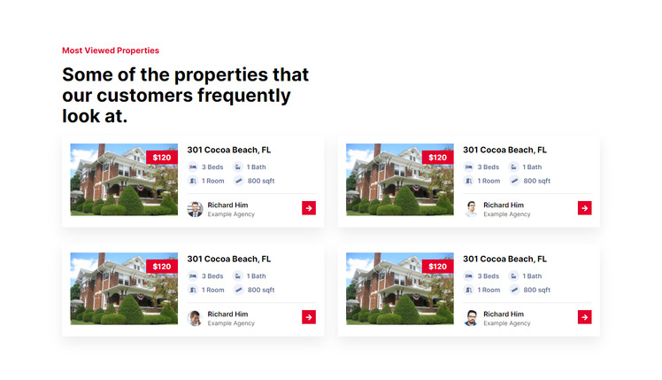 Residential – Real Estate HTML Website template #183377
