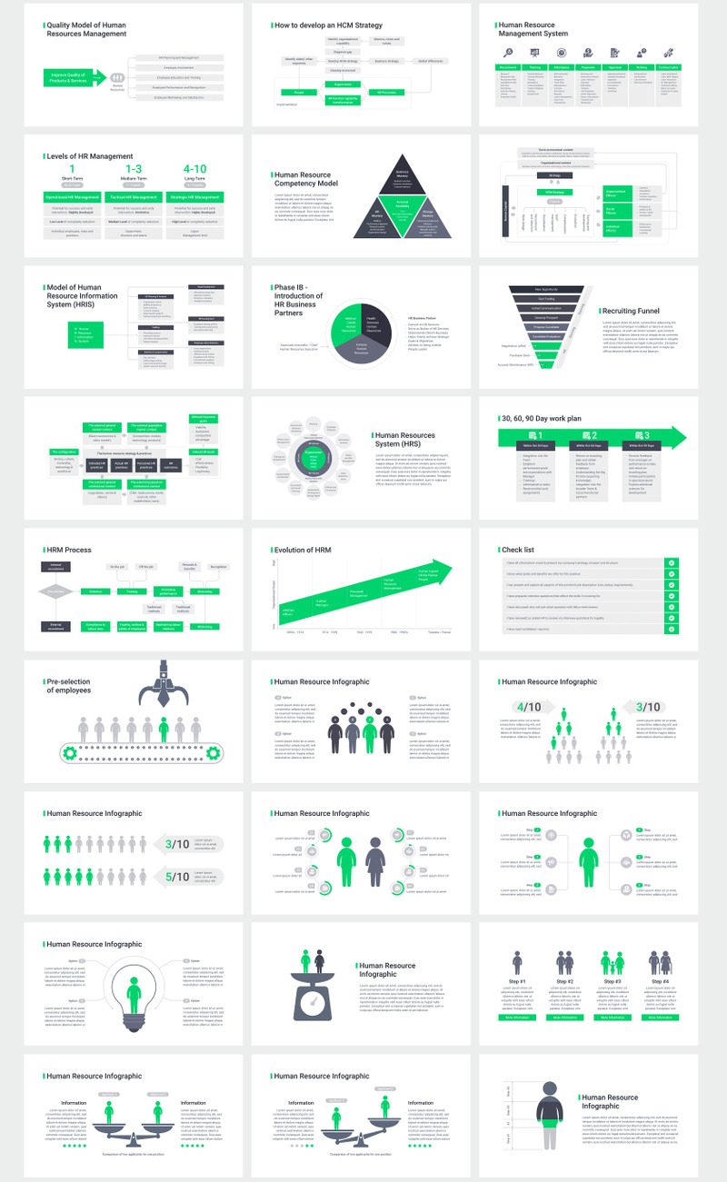 Human Resource HRM - Keynote template - TemplateMonster