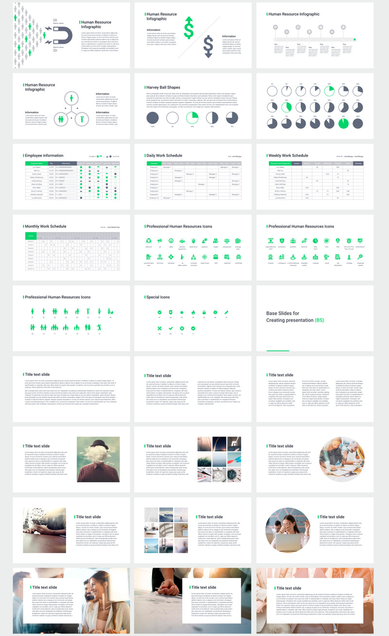 Human Resource HRM - Keynote template - TemplateMonster