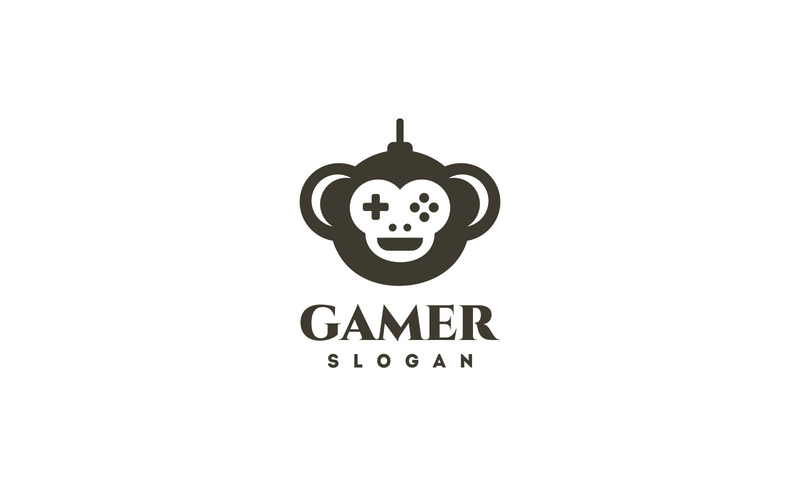 Monkey Games Logo Template #121139 - TemplateMonster