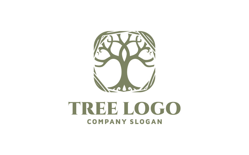 Legacy Tree Logo Template #122044 - TemplateMonster