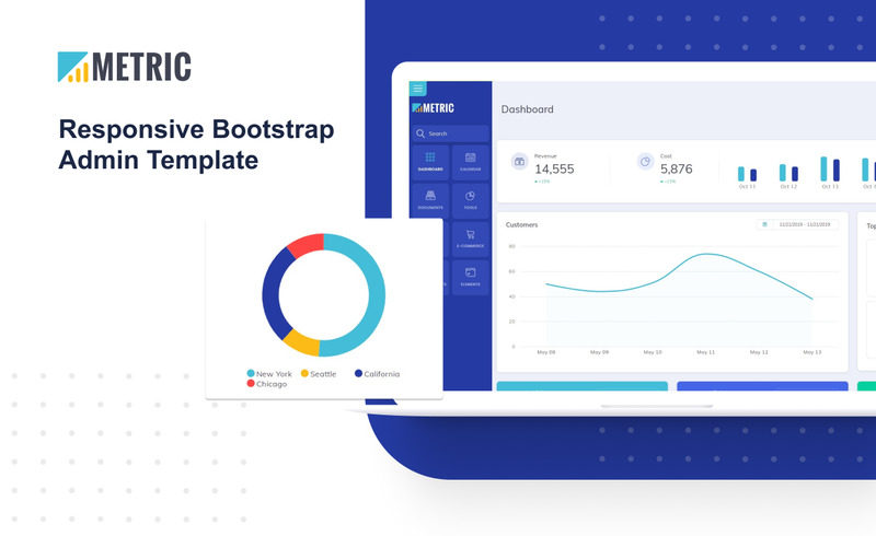 Metric - Multipurpose Clean Dashboard Admin Template