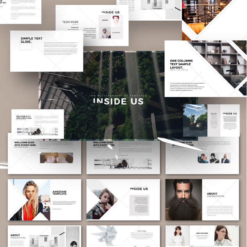 Inside us Presentation Google Slides - TemplateMonster