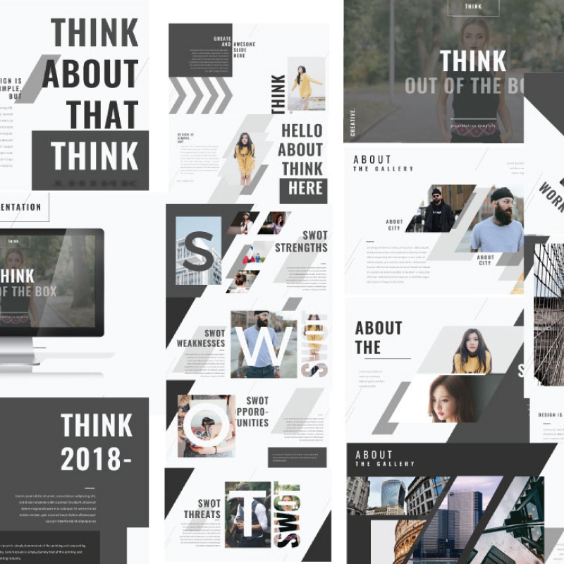 THINK Presentation - Keynote template - TemplateMonster