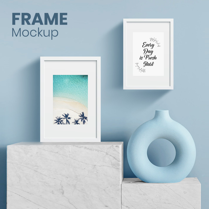 Photo Frame product mockup #121844 - TemplateMonster