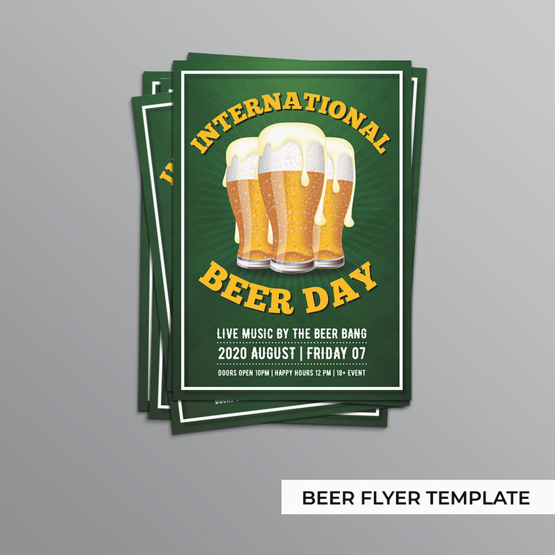 Beer Day - Corporate Identity Template - TemplateMonster