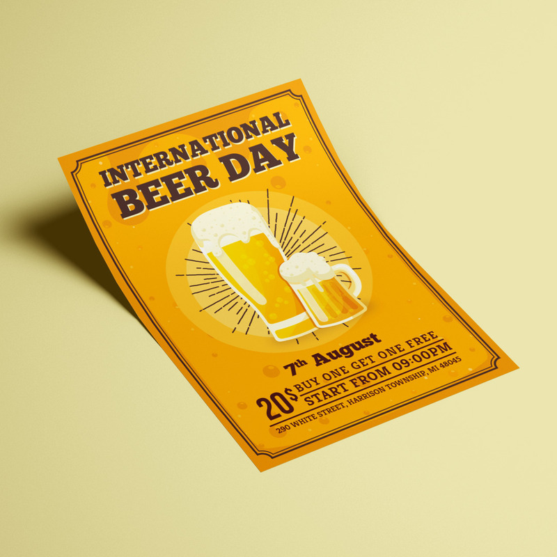 Beer Day - Corporate Identity Template - TemplateMonster