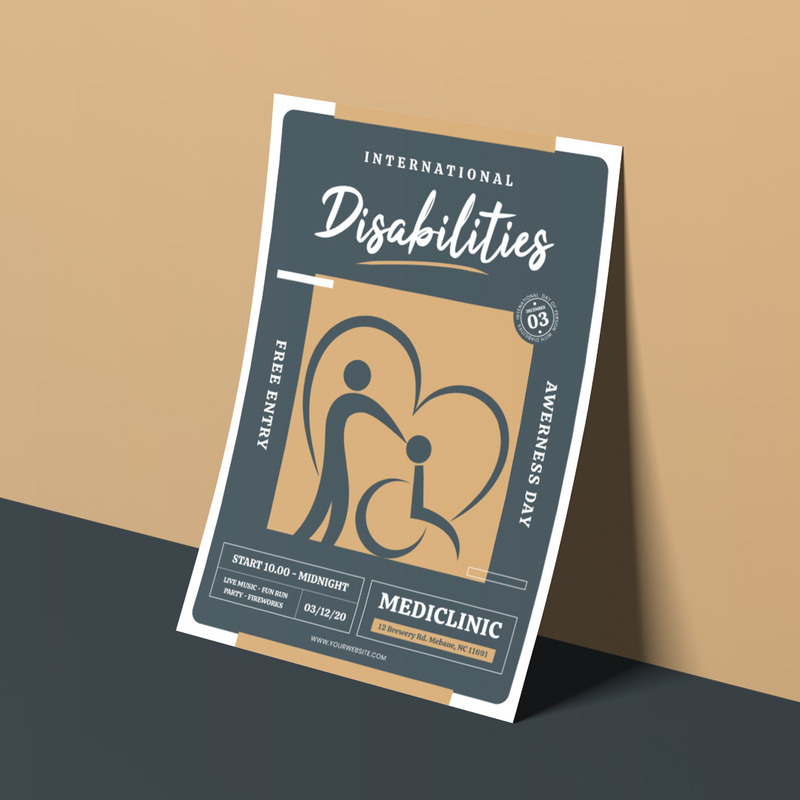 Disability Day - Corporate Identity Template