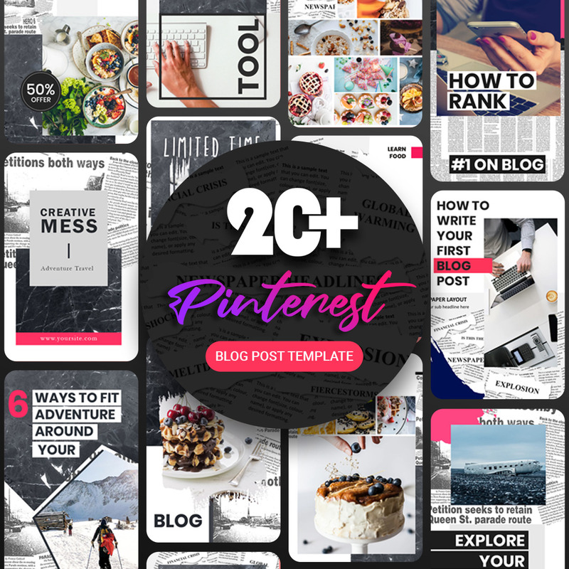 Pinterest Post Social Media Template - TemplateMonster
