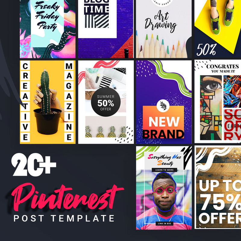 Pinterest Post Social Media Template - TemplateMonster
