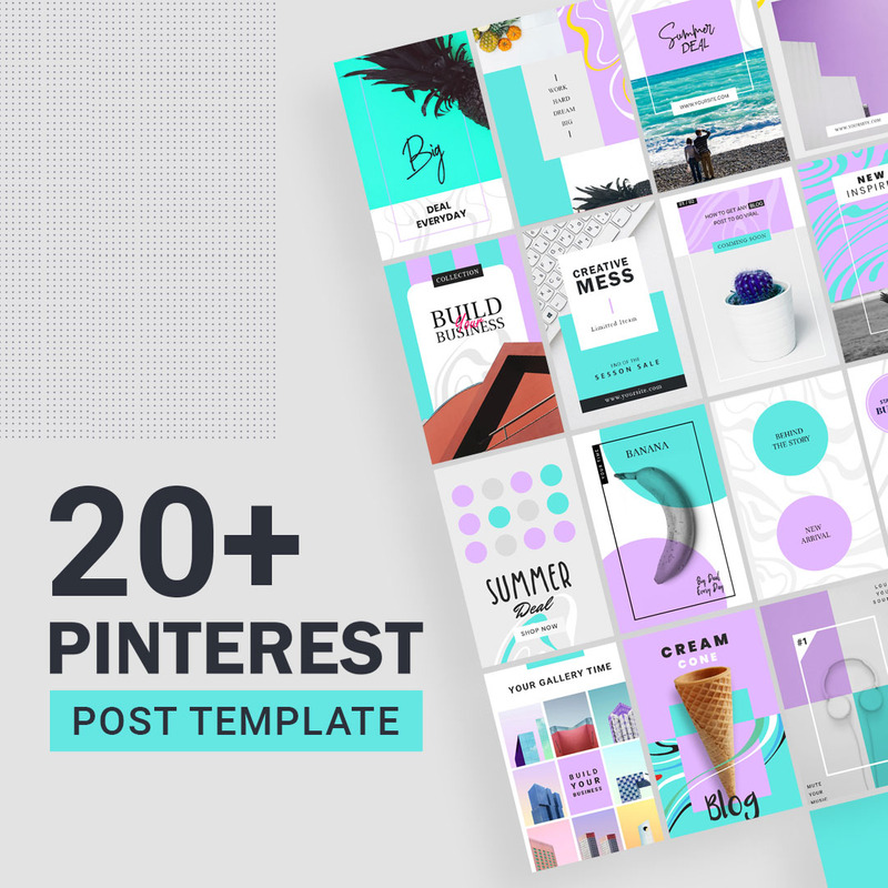 Pinterest Post Social Media Template - TemplateMonster