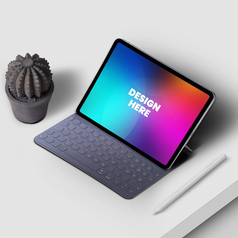 Tablet product mockup #148516 - TemplateMonster