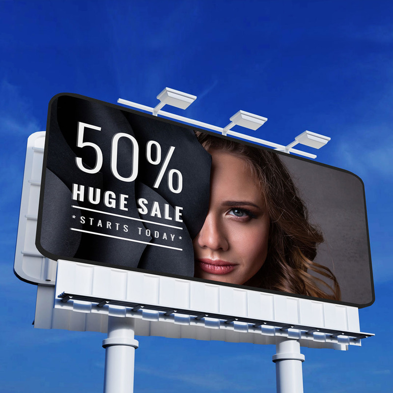 Billboard product mockup #148513 - TemplateMonster