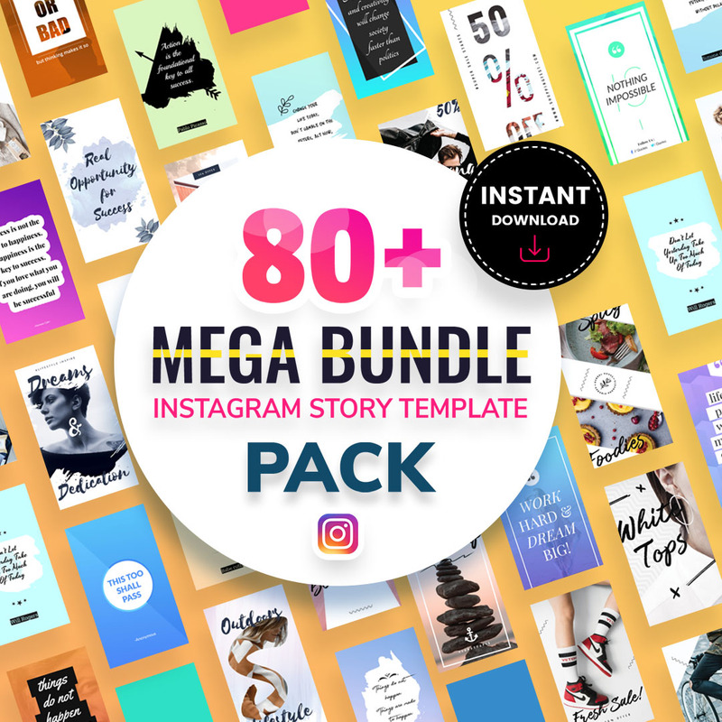 Mega Bundle Instagram Stories Social Media Template