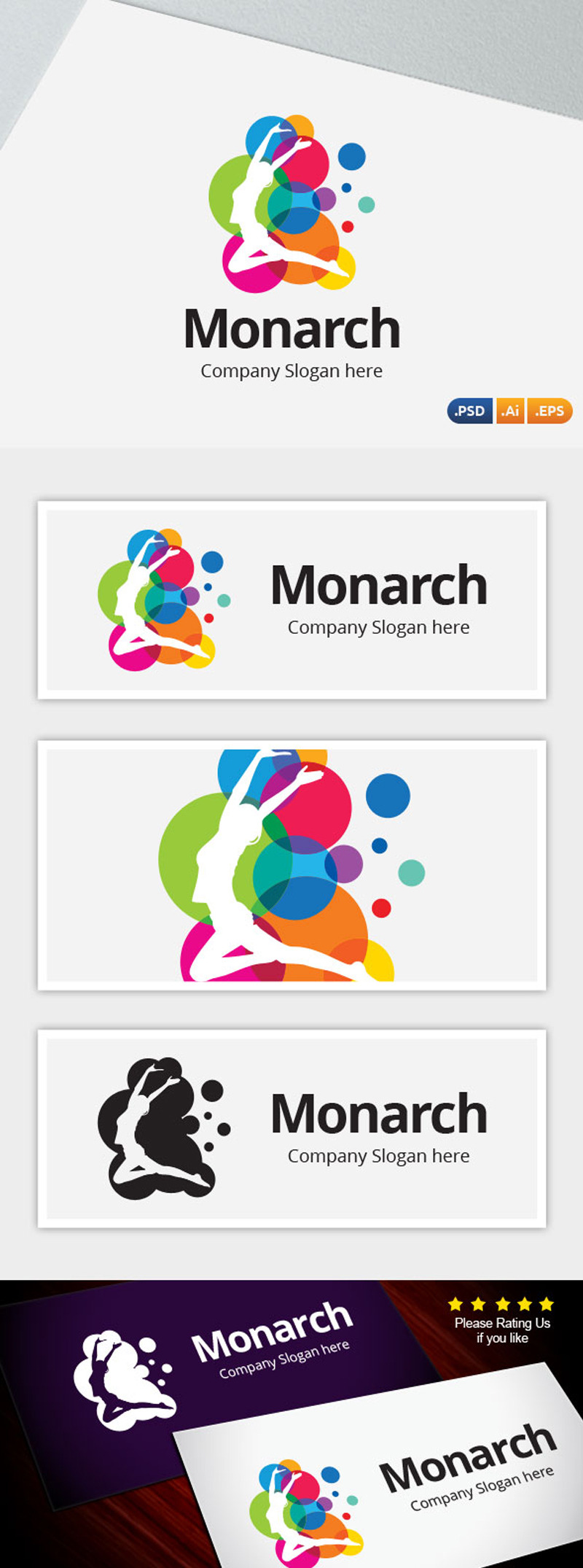 Monarch Logo Template #102377 - TemplateMonster