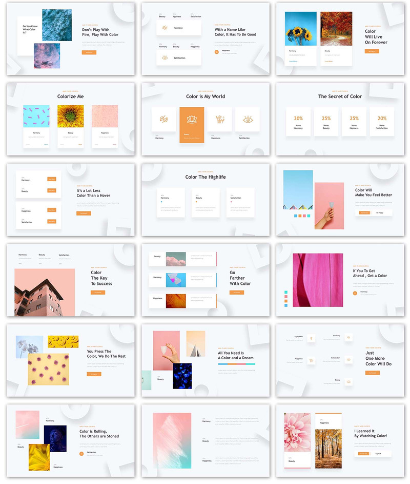 Creative Box Presentation PowerPoint template