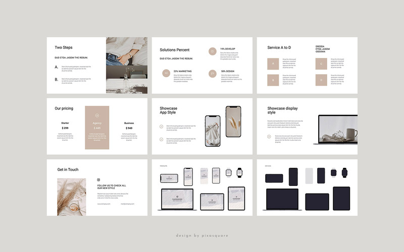 COSA - Presentation - Keynote template - TemplateMonster