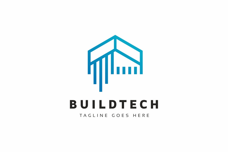Build Tech Logo Template #113182 - TemplateMonster
