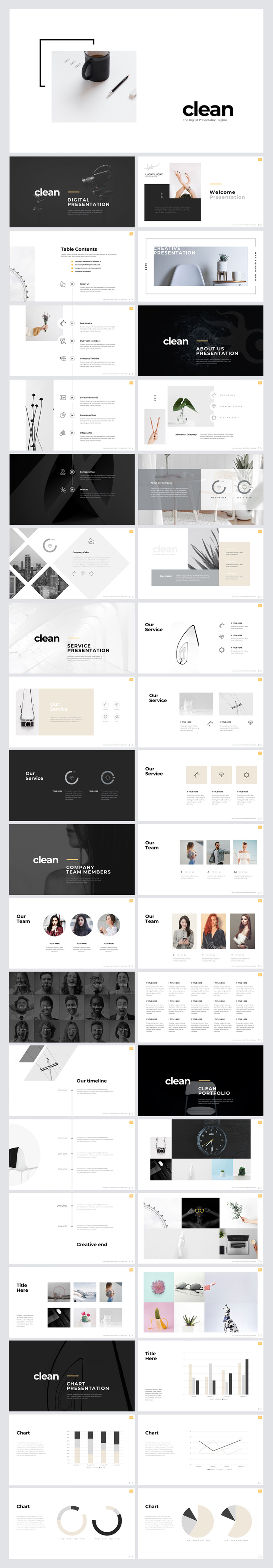 Bright Presentation PowerPoint template - TemplateMonster