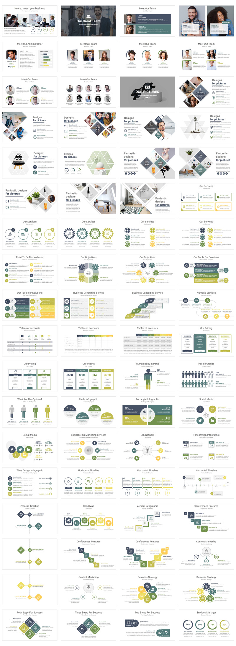 Business Corporate PowerPoint template - TemplateMonster