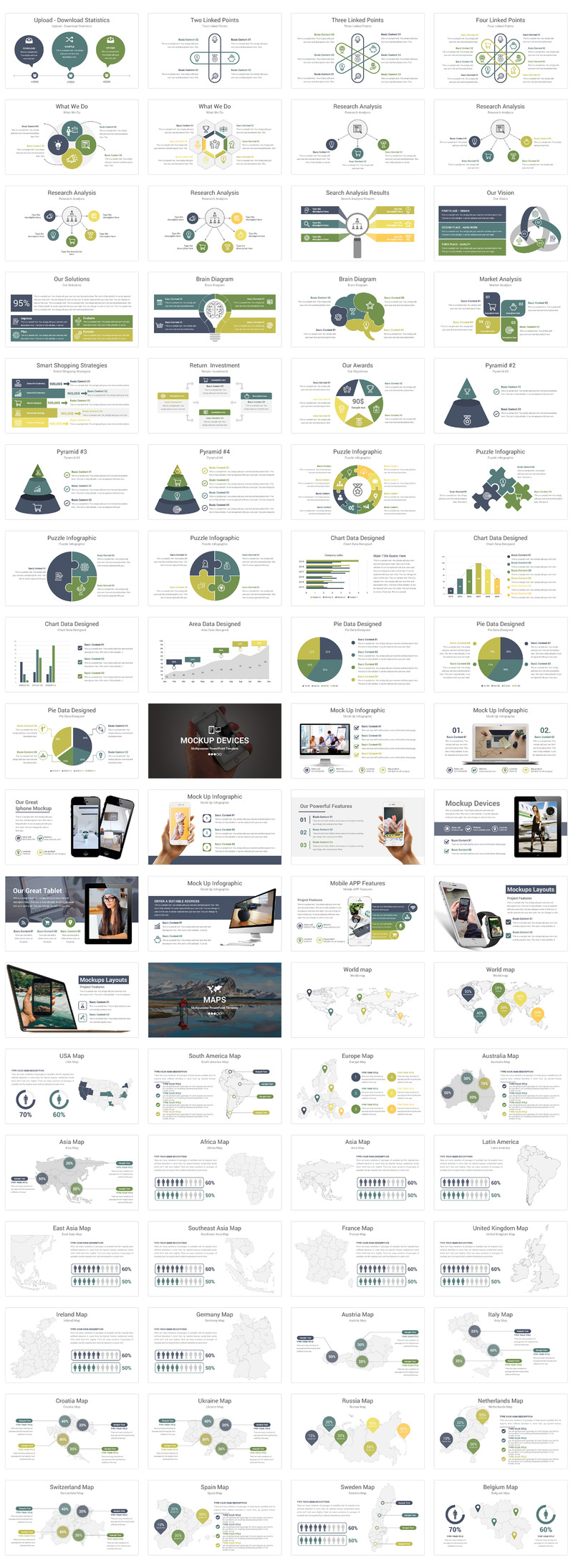 Business Corporate PowerPoint template - TemplateMonster