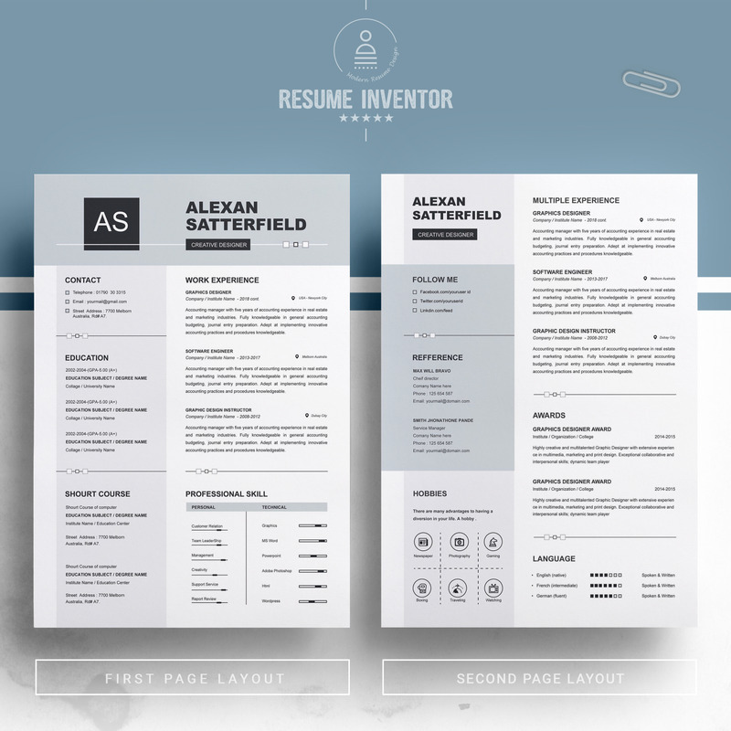 Alex For Job Resume Template #71452 - TemplateMonster