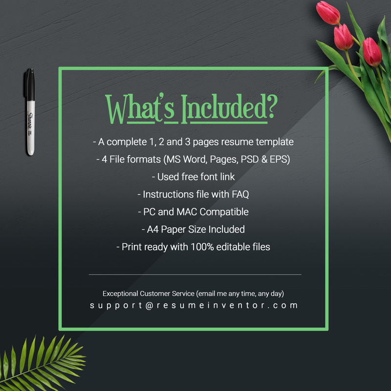 Sophia Luna Resume Template #74528 - TemplateMonster