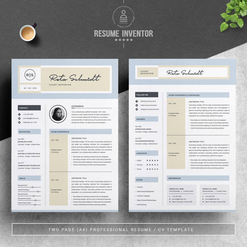 Rater Resume Template #75555 - TemplateMonster