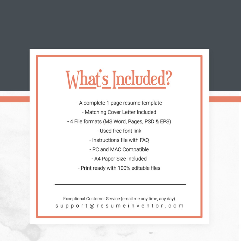 Rene Tromp Resume Template #75557 - TemplateMonster