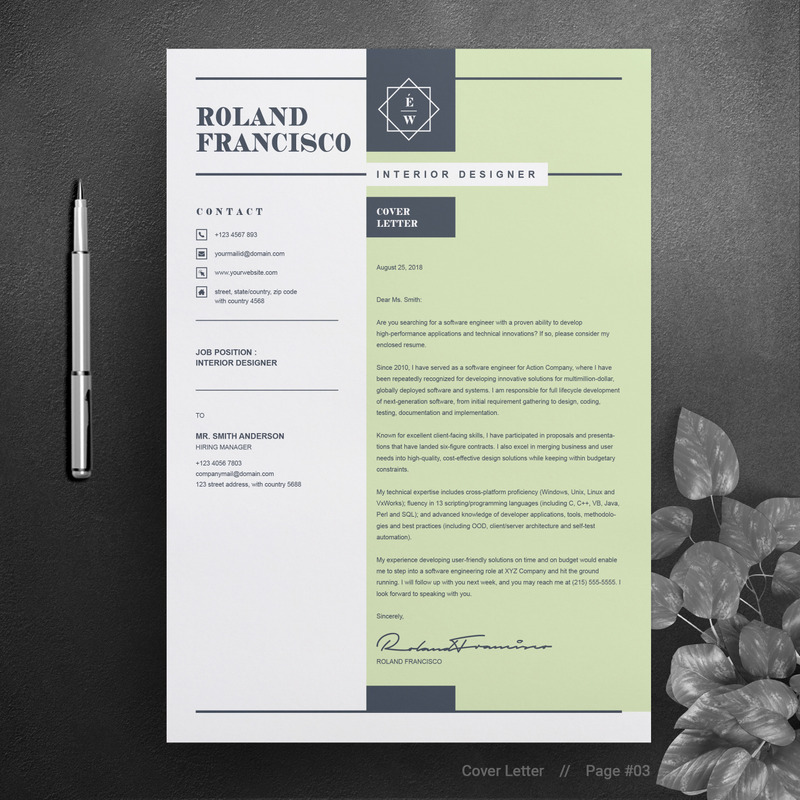 Roland Resume Template #76739 - TemplateMonster