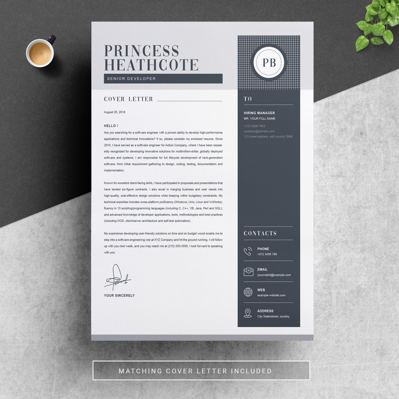 Princess Resume Template #79410 - TemplateMonster