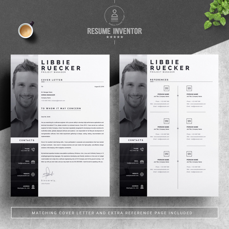 Ruecker Resume Template #79633 - TemplateMonster