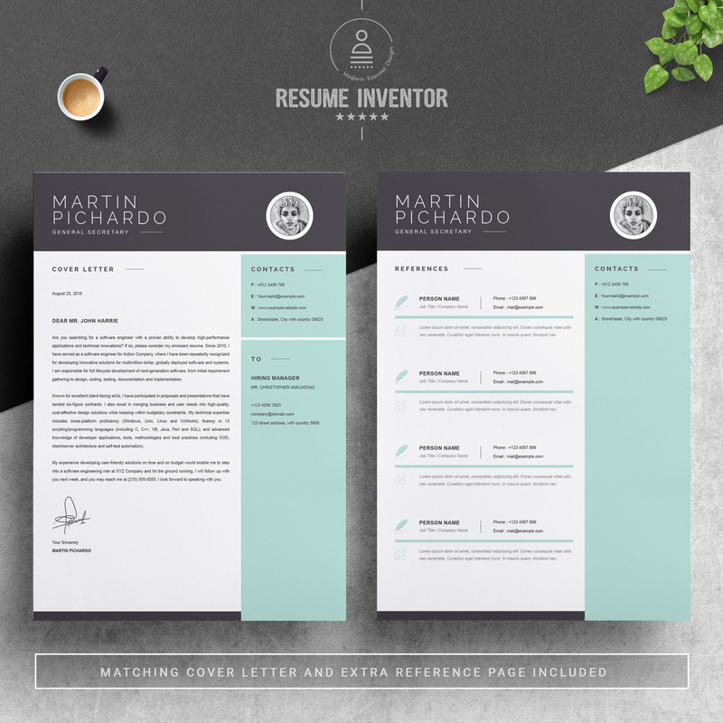 Martin Resume Template #81036 - TemplateMonster