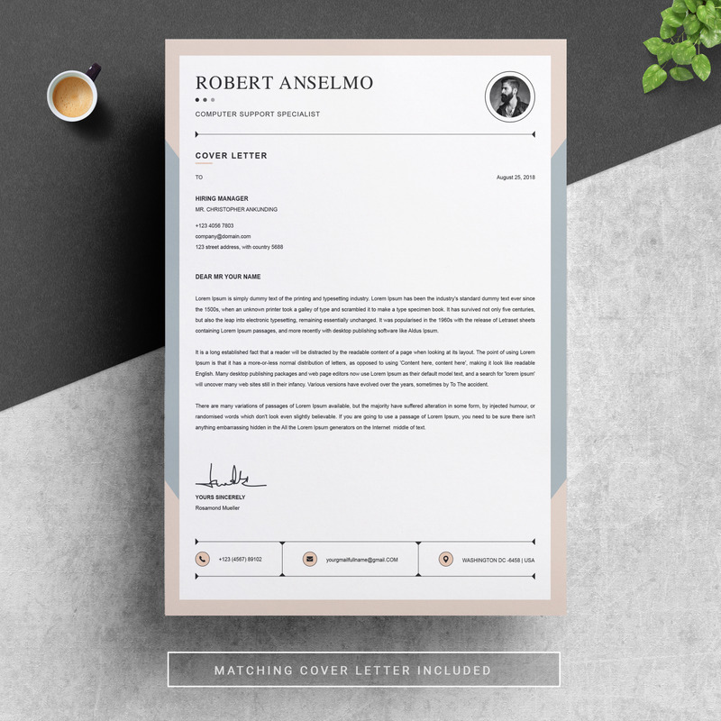 Robert Resume Template #90185 - TemplateMonster