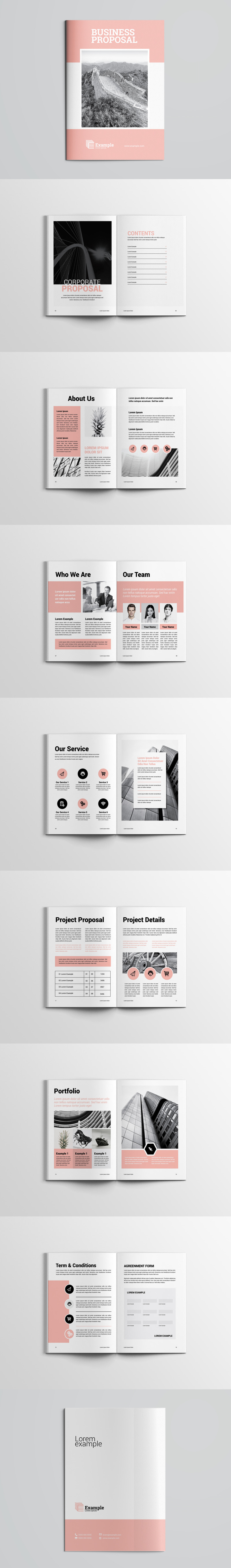 Project Proposal - Corporate Identity Template