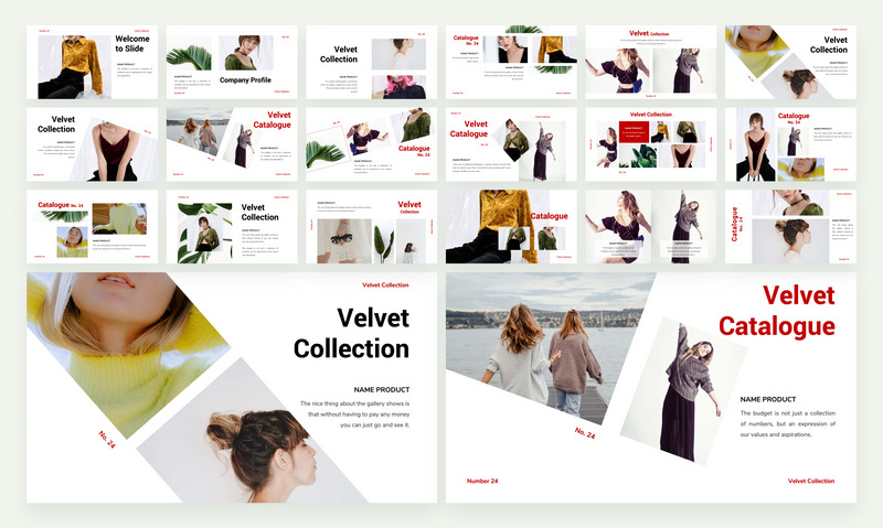 VELVET PowerPoint template #88449 - TemplateMonster