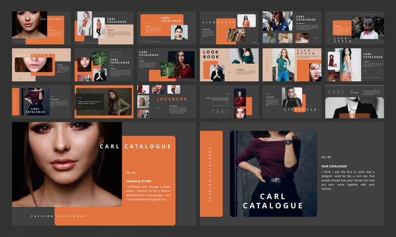 CARL PowerPoint template #92682 - TemplateMonster