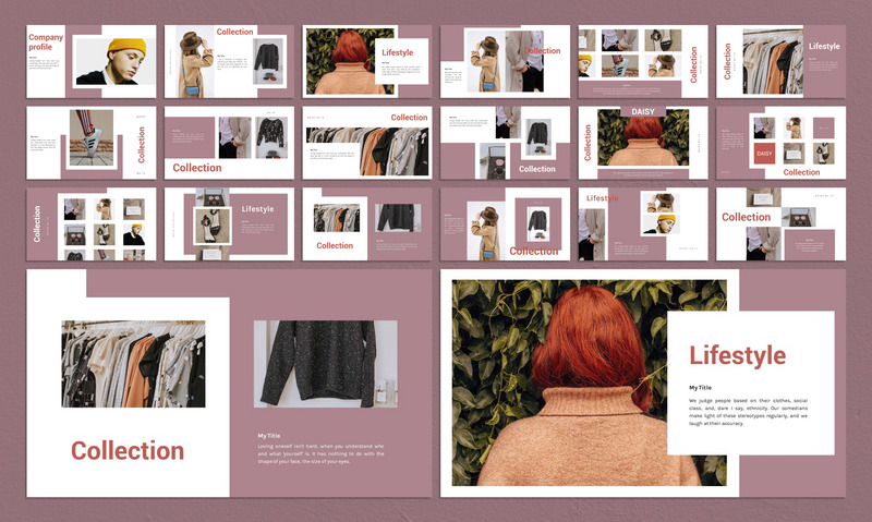 DAISY PowerPoint template #92012 - TemplateMonster